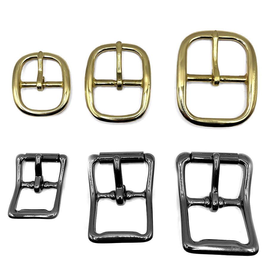 Bulk Solid Brass Full Buckle | D.S. Horne Leather