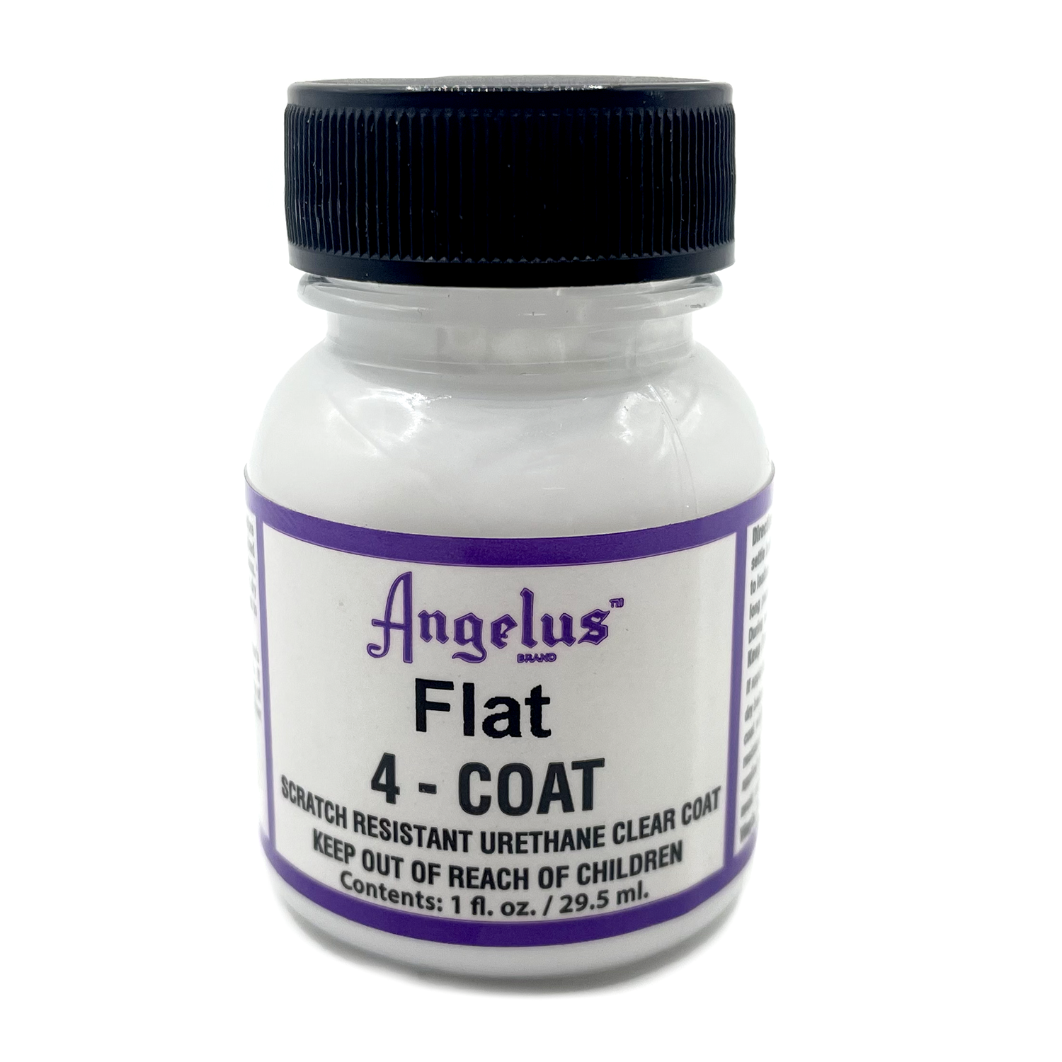 Angelus 4-Coat Urethane Finish - Flat 29ml | D.S. Horne Leather