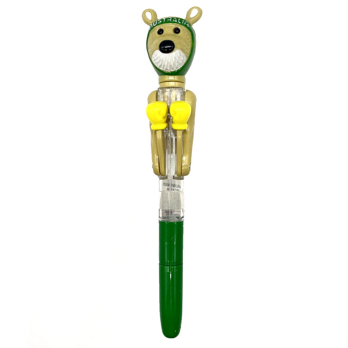 Pen - Green Boxing Kangaroo | Adelaide Souvenir Warehouse