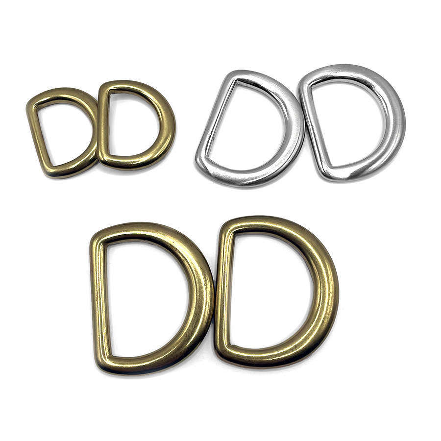 Solid Brass D-Rings | D.S. Horne